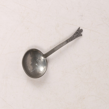 A 19TH CENTURY DUTCH PEWTER TREFID SPOON. Silver & Metals - Pewter ...