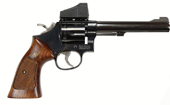 REVOLVER, Double Action, make Smith & Wesson, model 17-6, caliber .22LR ...