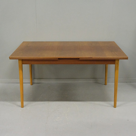HUGO TROEDS. DINING TABLE, TEAK, BRA BOHAG, BJERNUM, 1960S. Furniture ...