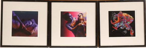 PETER SHERMAN. Färglitografier, 3 stycken, signerade och numrerade ...