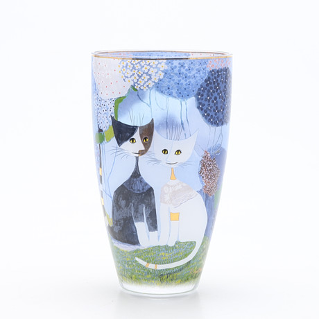 ROSINA WACHTMEISTER. VAS, glas. Goebel. Glas - Konstglas - Auctionet
