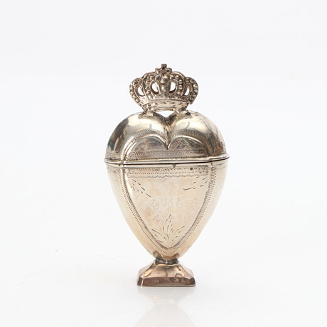 HEADWATER EGG. It's silver. Probably Fredrik Petersson Ström, 18th ...