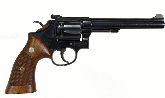 REVOLVER, Double Action, make Smith & Wesson, model 17, caliber .22LR ...