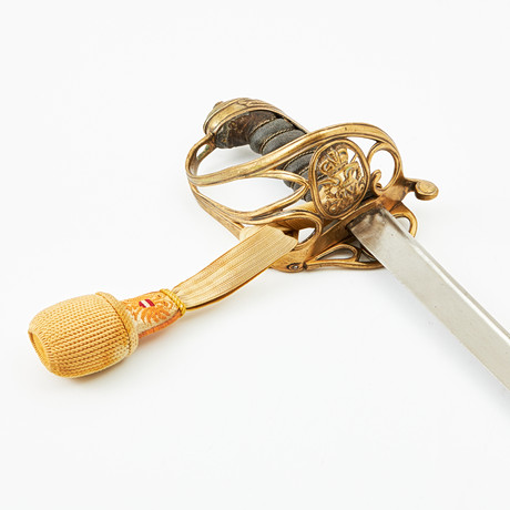 A British saber, pattern 1822, for infantry officers. Weapons ...