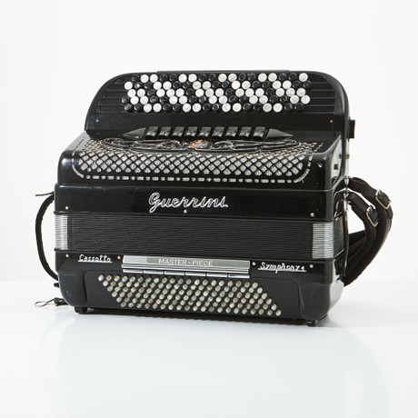 DRAGSPEL, knappdragspel, Guerrini, Master-Piece, Symphony 1, Cassotto ...