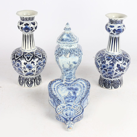 A COLLECTION OF DUTCH DELFT PORCELAIN. Ceramics & Porcelain - European ...