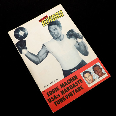 REKORD MAGAZINE No. 37 1958 with uncut collectible photos of Pelé and ...