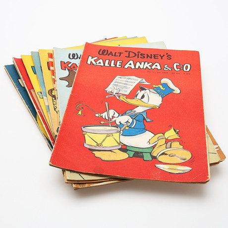 COMIC BOOKS WALT DISNEY'S DONALD DUCK & C:O NO. 1-12 OF THE SECOND ...