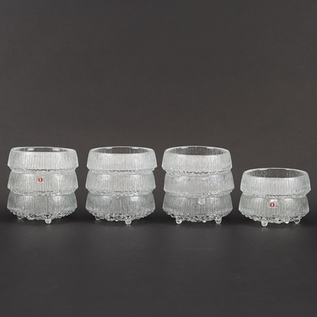TAPIO WIRKKALA. Dessertskålar, 11 st, "Ultima Thule", Iittala, Finland ...
