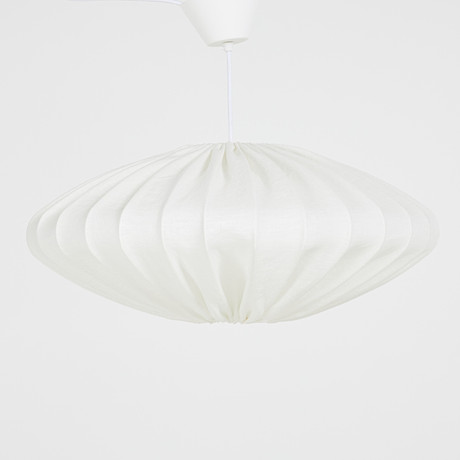 CEILING PENDULUM. “Ellipse”, Norrgavel, linen fabric. Lighting & Lamps ...