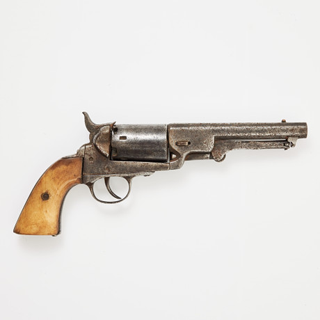 A Turkish replica Colt revolver, second half of the 19th century ...