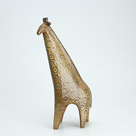 LISA LARSON. Giraffe, from the series “Stora Zoo”, glazed earthenware ...