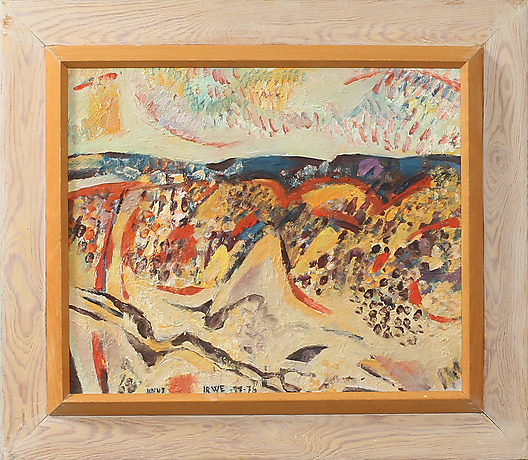 KNUT IRWE. Landscape motifs. Oil on canvas, signed and dated 77-78. Art ...