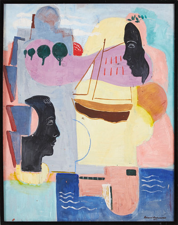 EDVARD ANDERSSON (1891-1967). Summer Dream. Art - Paintings - Auctionet