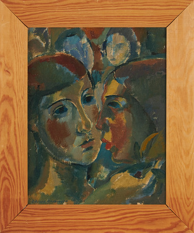 EDVARD ANDERSSON (1891-1967). “The Secret”. Art - Paintings - Auctionet