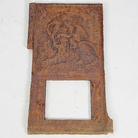 COOK PLATE, cast iron. Silver & Metals - Other metals - Auctionet