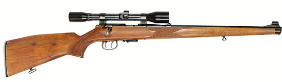 RIFLE, Repeter, make Anschütz, model 1518, calibre .22WMR, ex no ...