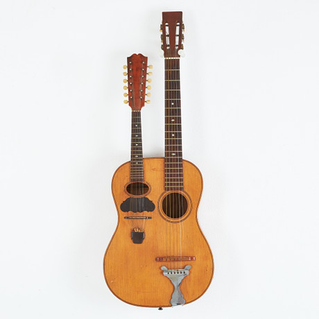LEVIN, “Mandolinguitarr”, approx. 1914, instrument with 12-string ...