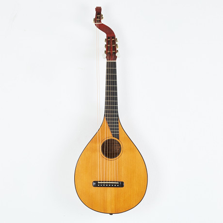 ALFRED BROCK, Lute, 8 strings, “Svensk Luta”, Alfred Brock (1876-1935 ...