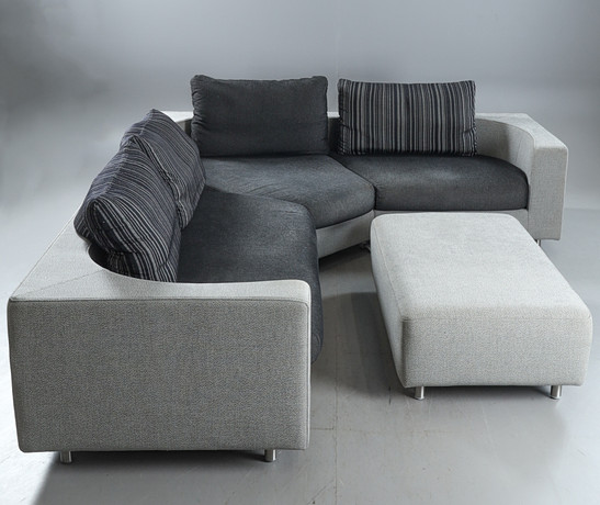 ROLF BENZ. Modular sofa with stool, contemporary. Furniture - Sofas ...