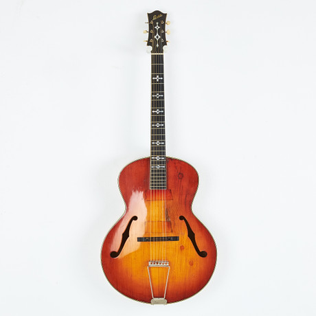 LEVIN, guitar, “model 170", 1933, archtop model, sunburst, spruce top ...
