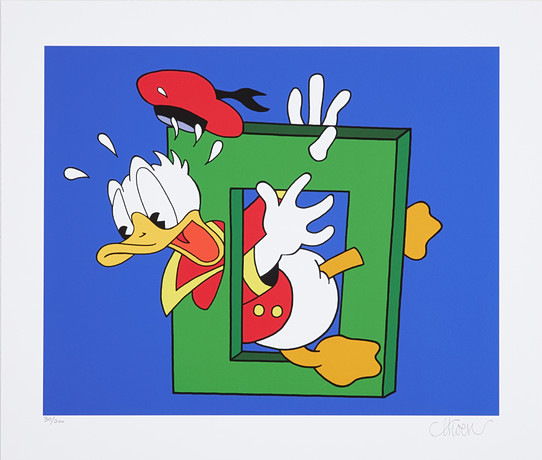 PETTER THOEN (born 1943), “The twilight zone (Donald)”, digital print ...