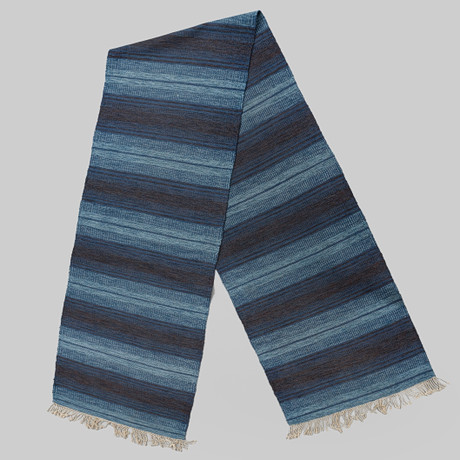 A CARPET, gallery aisle, plain weave. Dimensions approx. 502 x 90 cm ...