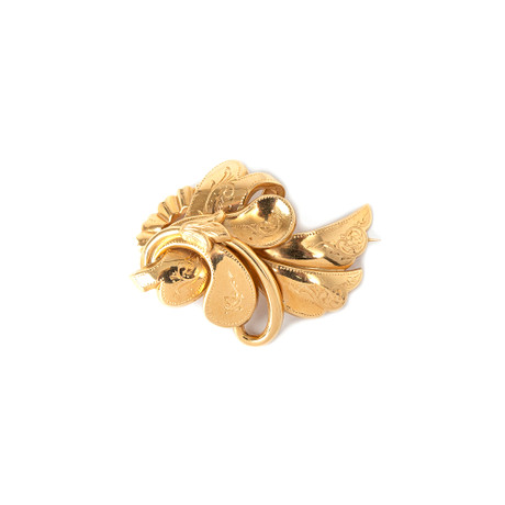 A brooch, 18K gold, Gustav Dahlgren & Co, Malmö, 1950. Jewellery ...
