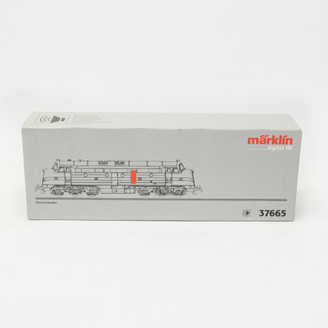 MARKLIN. MODEL LOCOMOTIVE, NO 37665. Toys - Toys - Auctionet