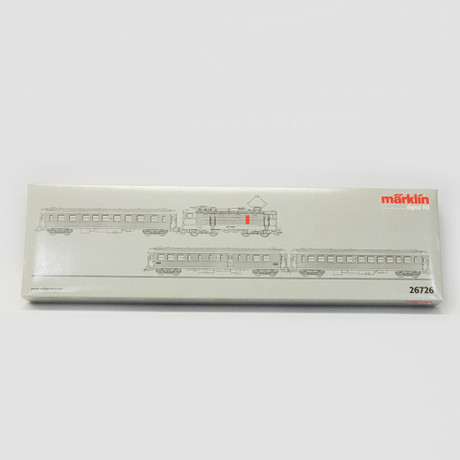 MARKLIN. TRAIN SET, 26726, SWEDISH FRIENDLY TRAIN FROM THE 1970S ...