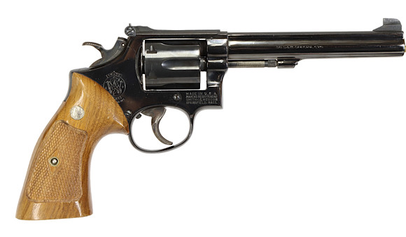 REVOLVER, Multi-shot, make Smith&Wesson, model 14-2, calibre .38 Spec ...