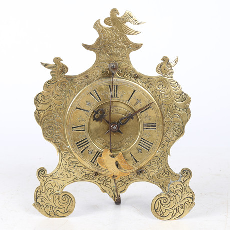AN 18TH CENTURY AND LATER "ZAPPLER" TABLE CLOCK. Clocks & Watches ...