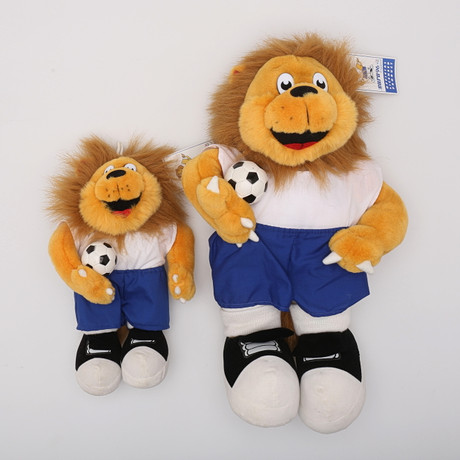 2 'Goaliath' mascots, official mascots for the European Football ...