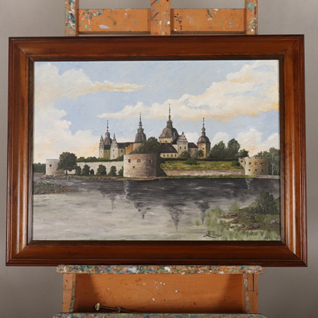 KARL ROSEN (1864-1934). OIL on panel, signed. Art - Paintings - Auctionet