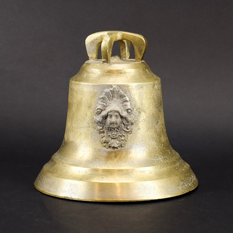 VÄLLINGKLOCKA malm. Silver & Metall - Tenn, Mässing & Koppar - Auctionet