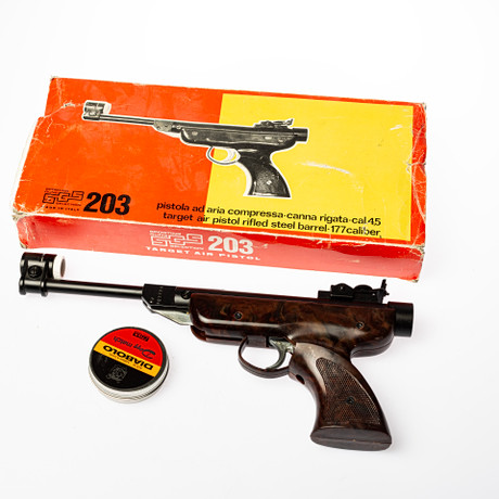 AIR PISTOL, SGS 203, Italy. Weapons & Militaria - Airguns - Auctionet