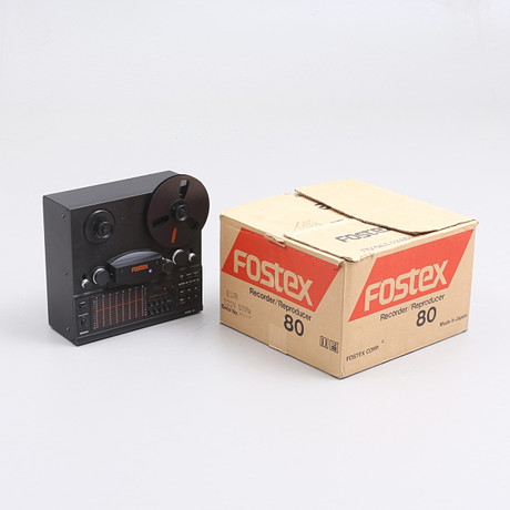 RULLBANDSPELARE, Fostex Model 80, 1980-tal. Samlarföremål ...