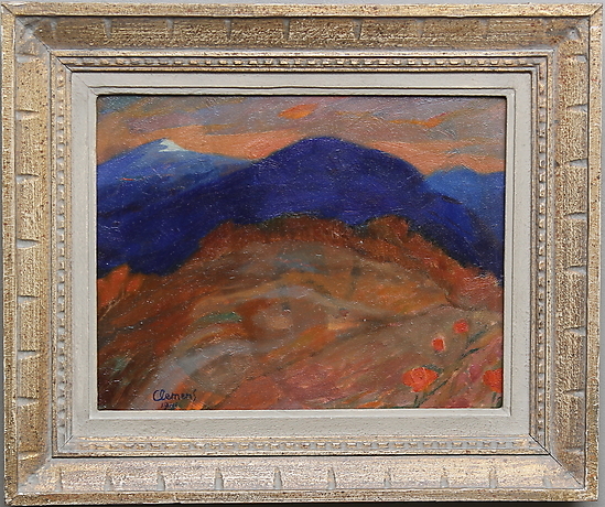CURT CLEMENS. Oil on Board, signed 1941. Art - Paintings - Auctionet