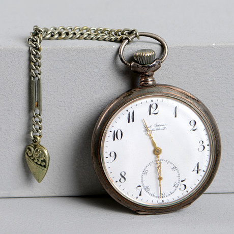 GUSTAF ISAC ÖSTMAN. Silver pocket watch, Grand Prix 1900. Clocks ...