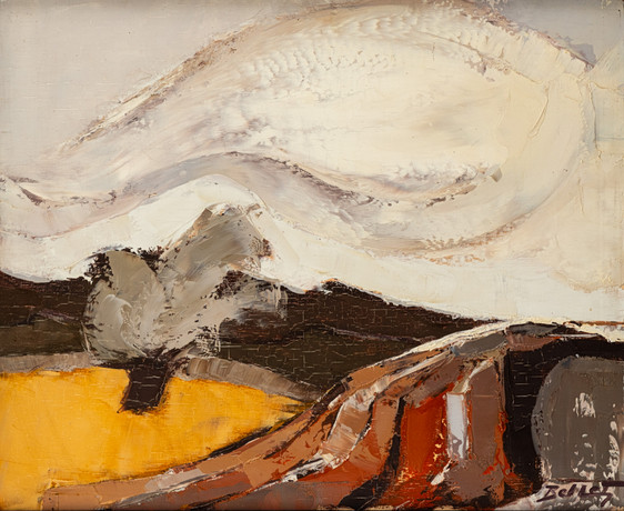EMILE BELLET (1941-2022). mistral. Konst - Måleri - Auctionet