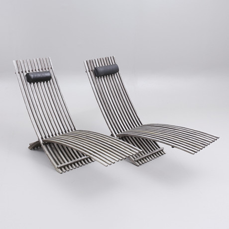 A 'Nozib' sun/deck chair, Nils-Ole Zib, Bergaform, 19th/21st century ...