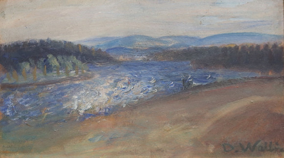 DAVID WALLIN. oil on panel, signed. Art - Paintings - Auctionet