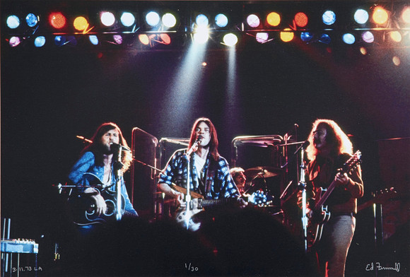 ED FINNELL. Neil Young, David Crosby, Graham Nash and The Stray Gators ...