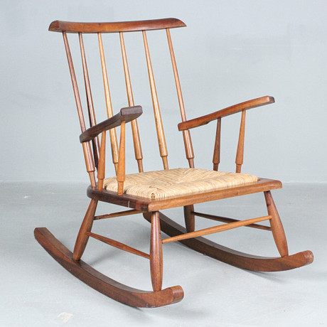 1950s rocking chair. Furniture - Armchairs & Chairs - Auctionet