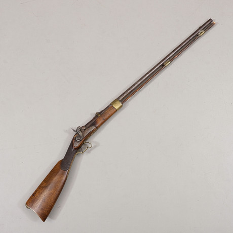 A 19th century slingshot rifle. Weapons & Militaria - Guns & Rifles ...