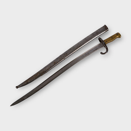 A FRENCH BAYONET WITH A BALLET, second half of the 19th century ...