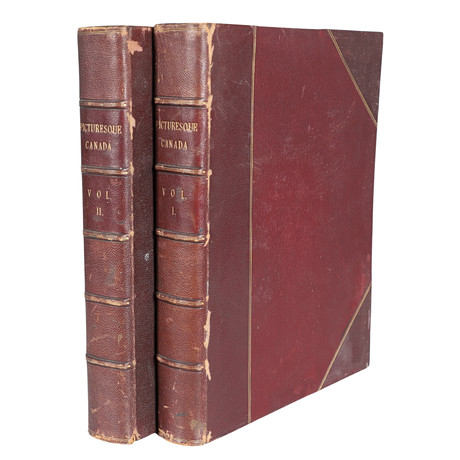 GEORGE MONRO GRANT. Picturesque Canada, 2 Volumes, 1882. Books, Maps ...