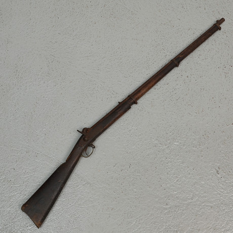 A 19th century slingshot rifle. Weapons & Militaria - Guns & Rifles ...