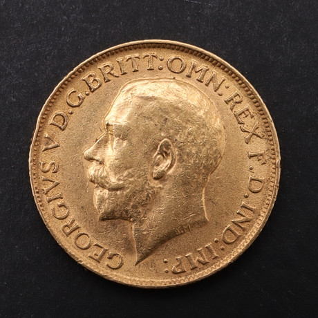 A GEORGE V SOVEREIGN. 1911. Coins, Medals & Stamps - Coins - Auctionet