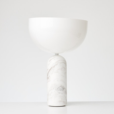 LARS TORNØE. Bordslampa, "Kizu", marmor och akryl, formgiven för New ...